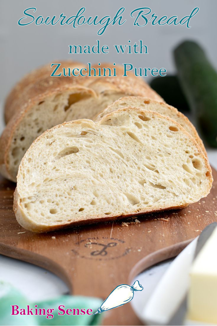 Sourdough Bread with Zucchini Puree - Baking Sense®
