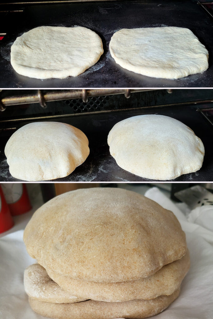 Whole Wheat Sourdough Pita Bread - Baking Sense®