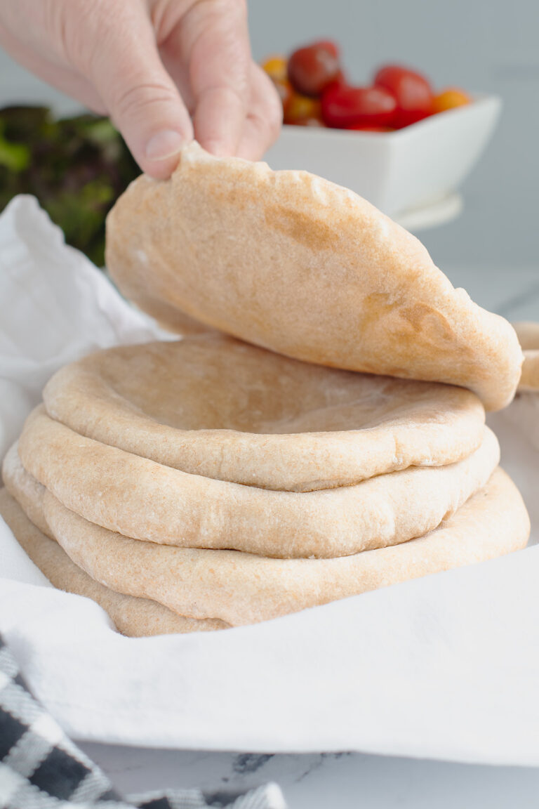 Whole Wheat Sourdough Pita Bread - Baking Sense®