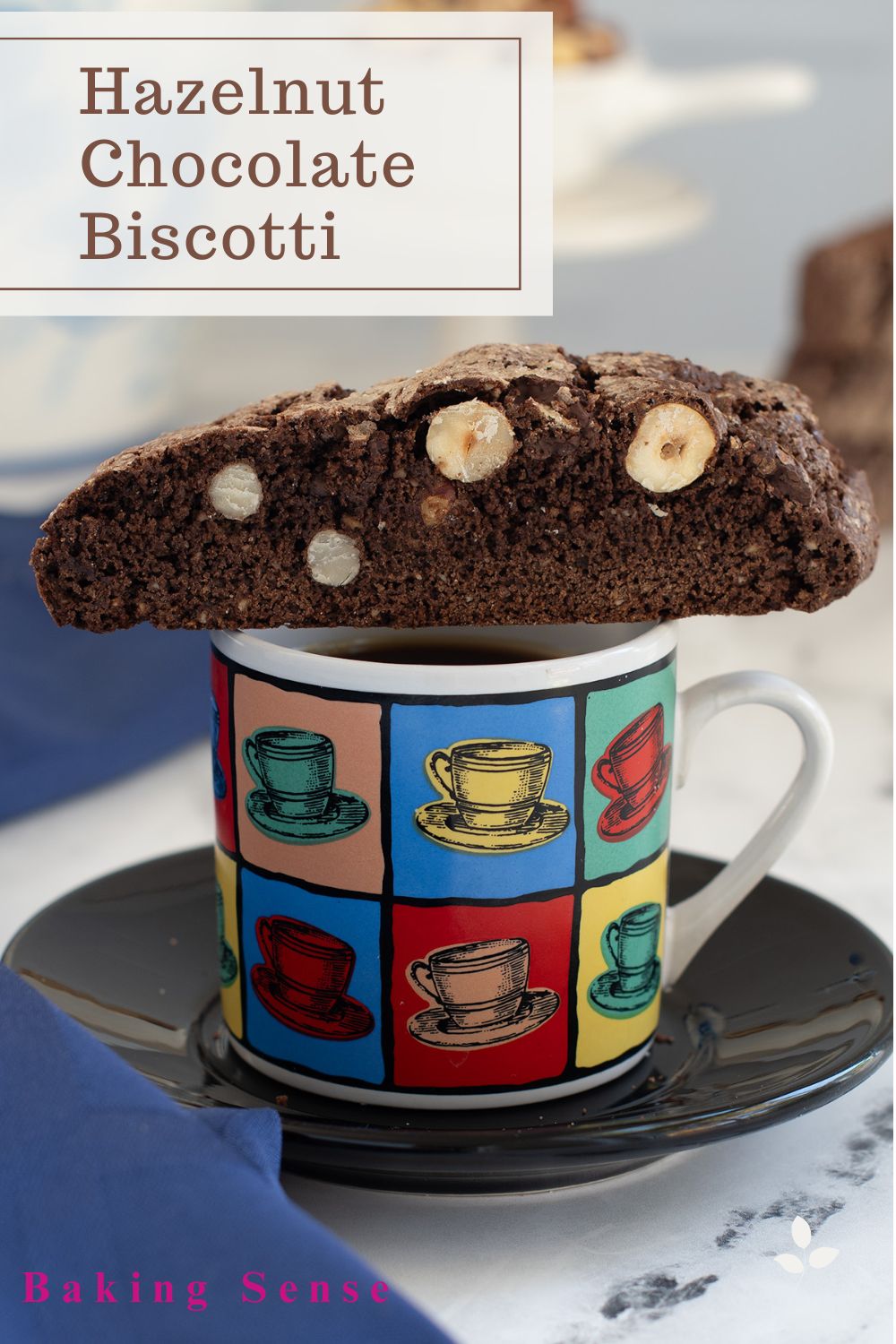 Hazelnut Chocolate Biscotti - Baking Sense®