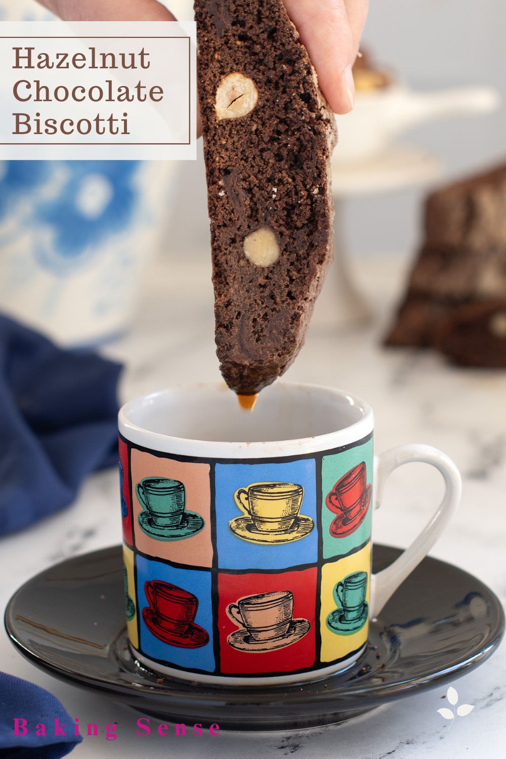 Hazelnut Chocolate Biscotti - Baking Sense®
