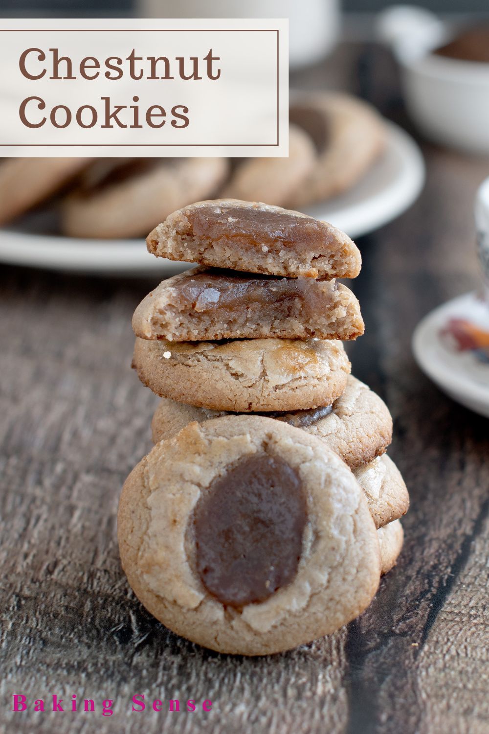 Chestnut Cookies - Baking Sense®