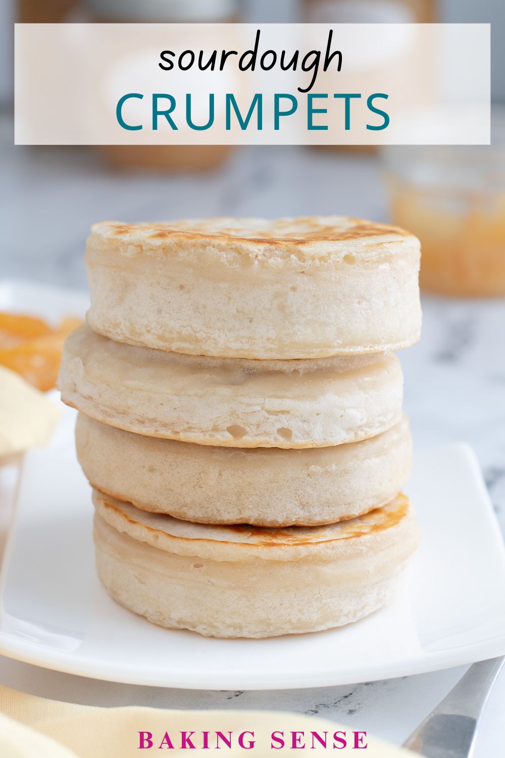 Sourdough Crumpets - Baking Sense®
