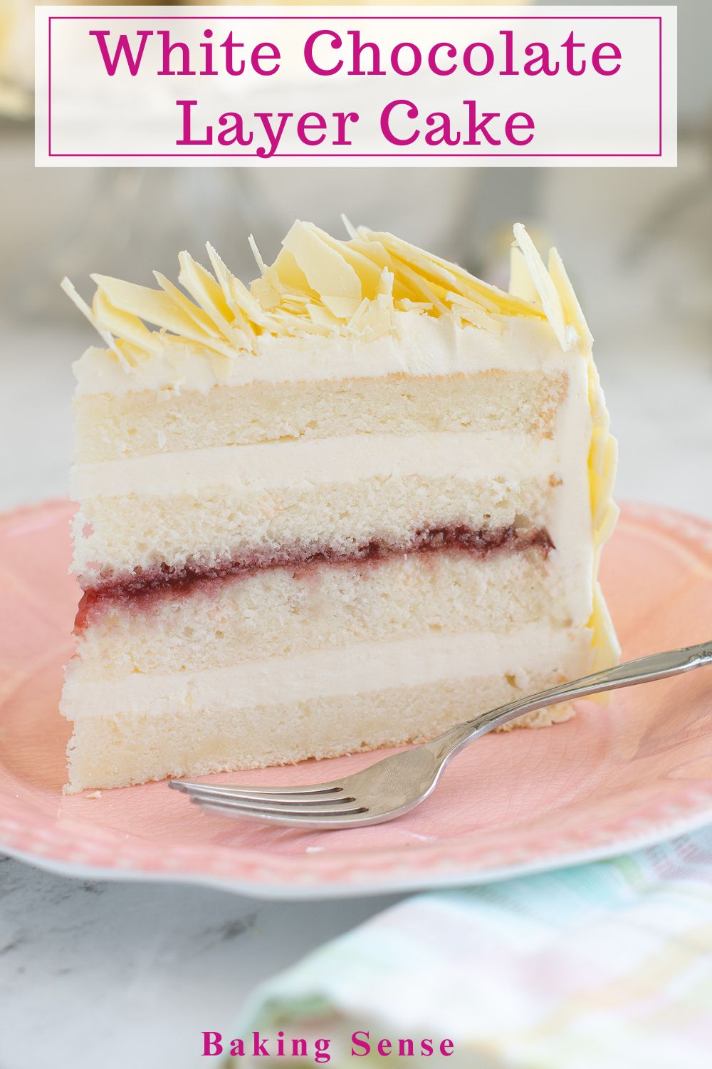 White Chocolate Cake - Baking Sense®