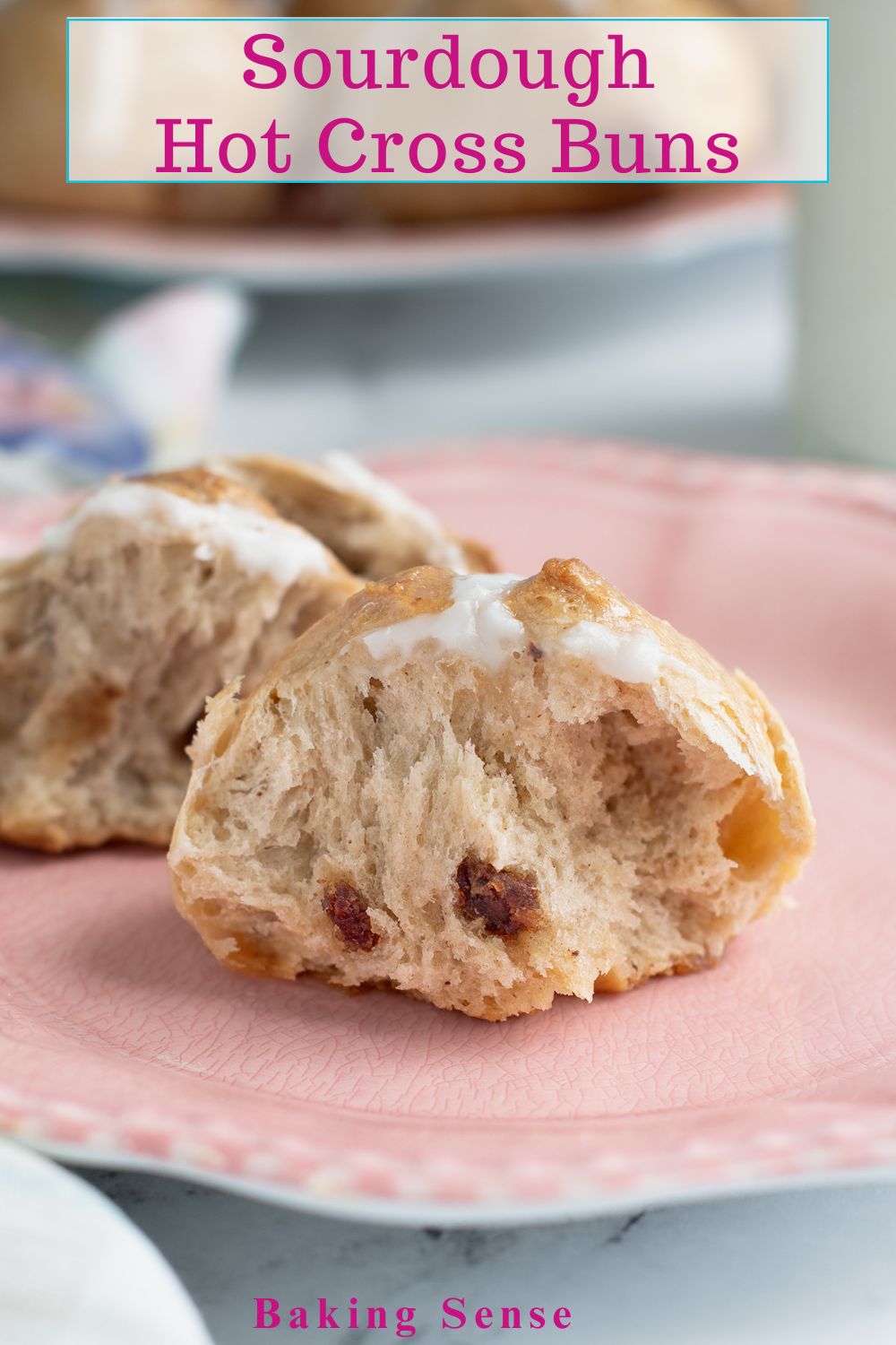 Sourdough Hot Cross Buns - Baking Sense®
